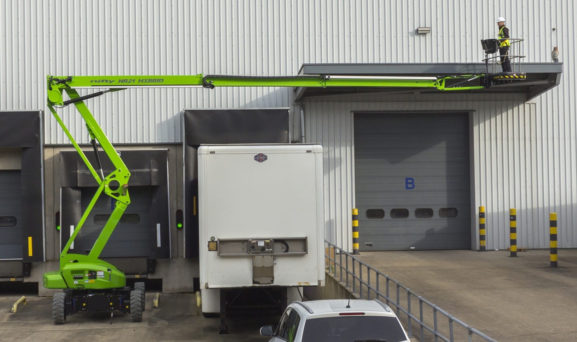 HR21 Hybrid 4×4 Diesel | 20.8m Self Propelled Boom Lift: Niftylift